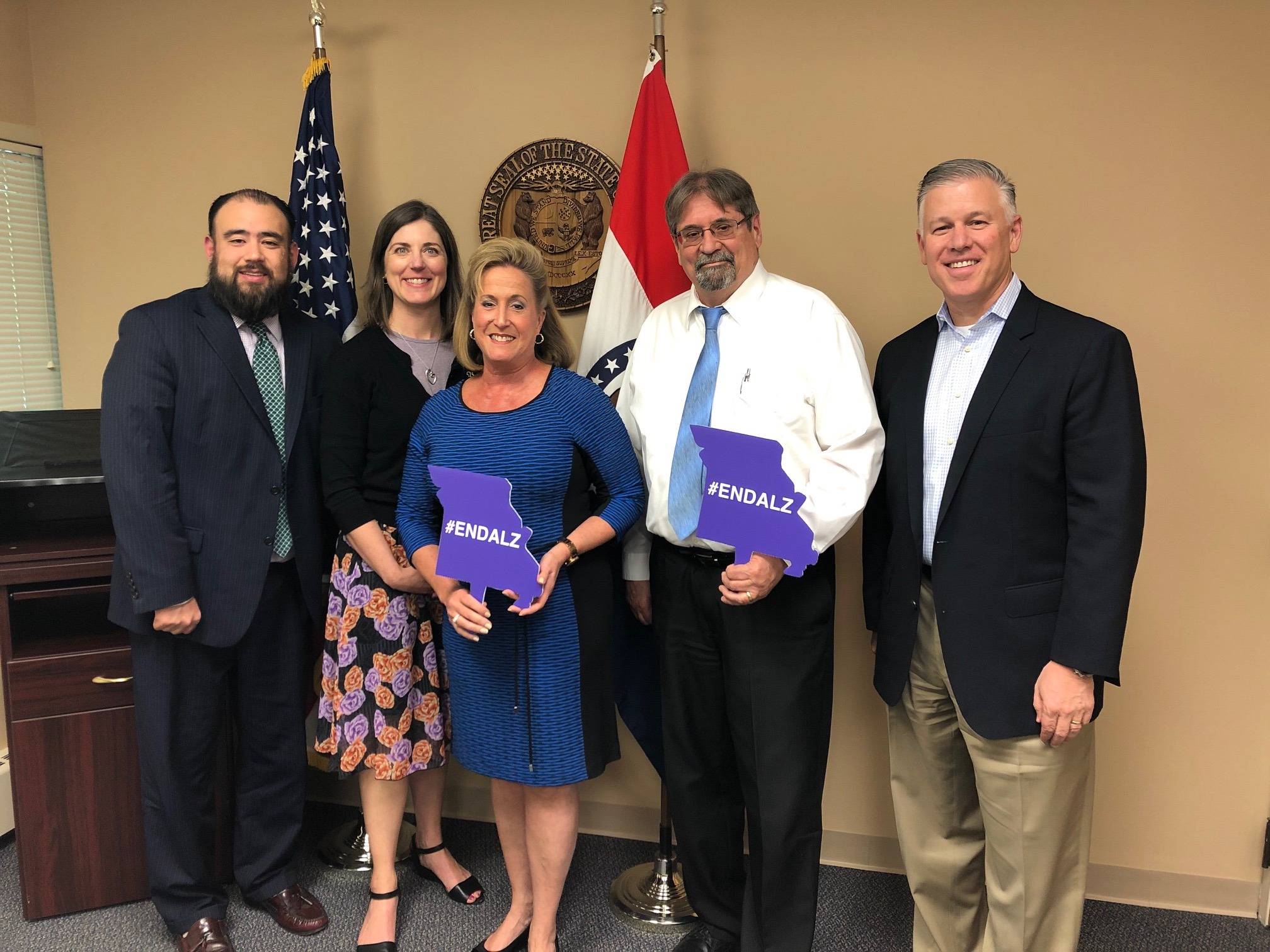 Meeting Congresswoman Ann Wagner for Alzheimer’s Advocacy